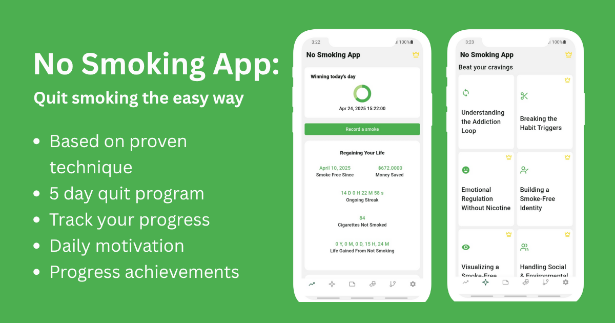 No Smoking App